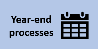 Year-End Processing Deadlines - Change Management and Advisory Services