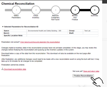 ChemTracker Chemical Inventory - Environmental Health and Safety