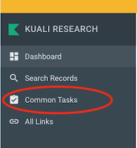Common tasks - Research and Development